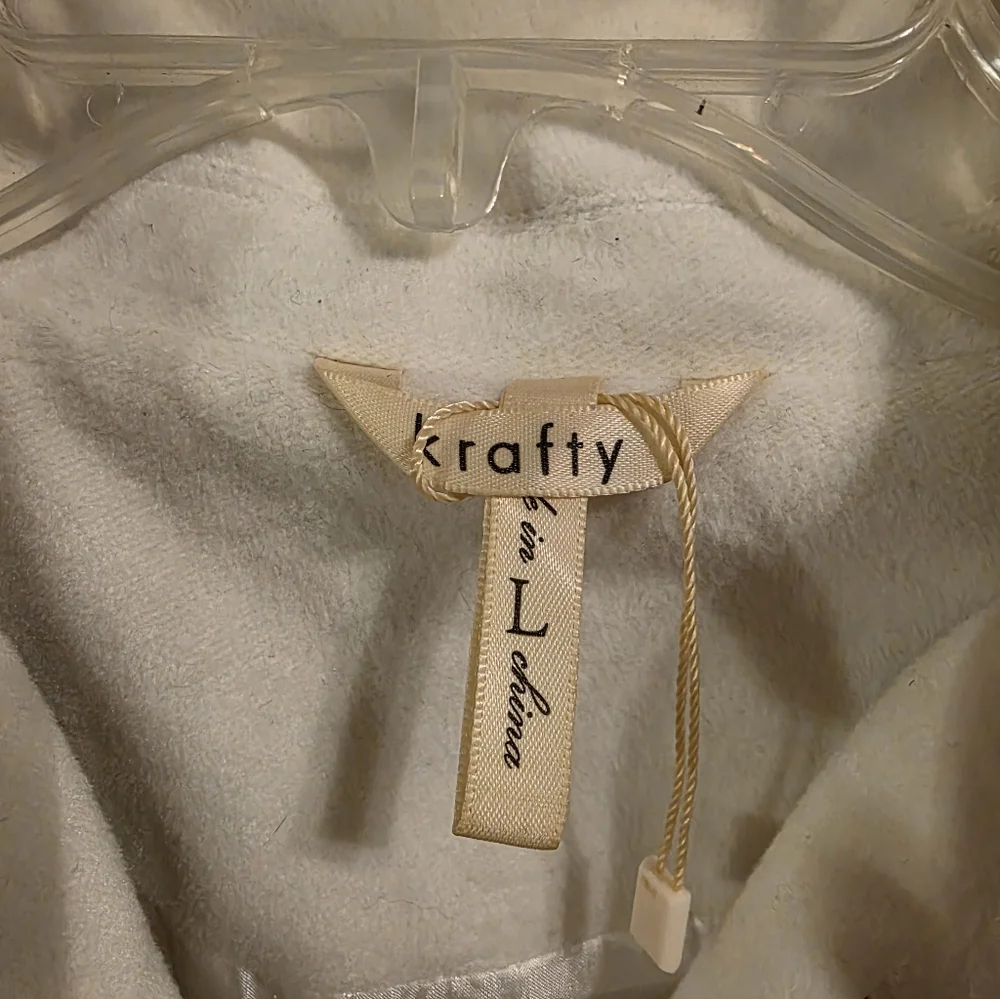 Krafty | Jackets & Coats | Ladies Krafty White Wool Coat L | Poshmark